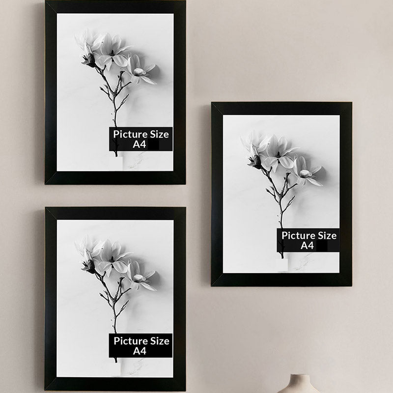 Buy Arabella Photo Frame (Black) - Set of Three Online in India | Vaaree