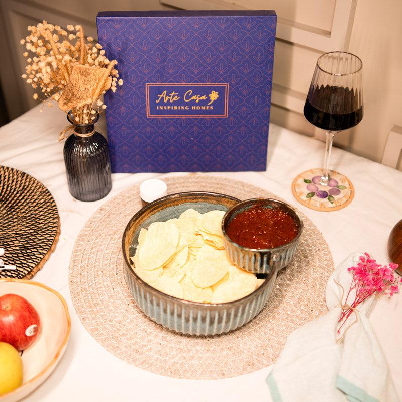 Buy Savoury Sam Chip & Dip Bowl Online in India | Vaaree