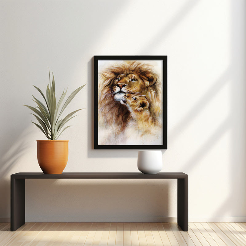 Buy The Pride Cub Wall Art Online in India | Vaaree