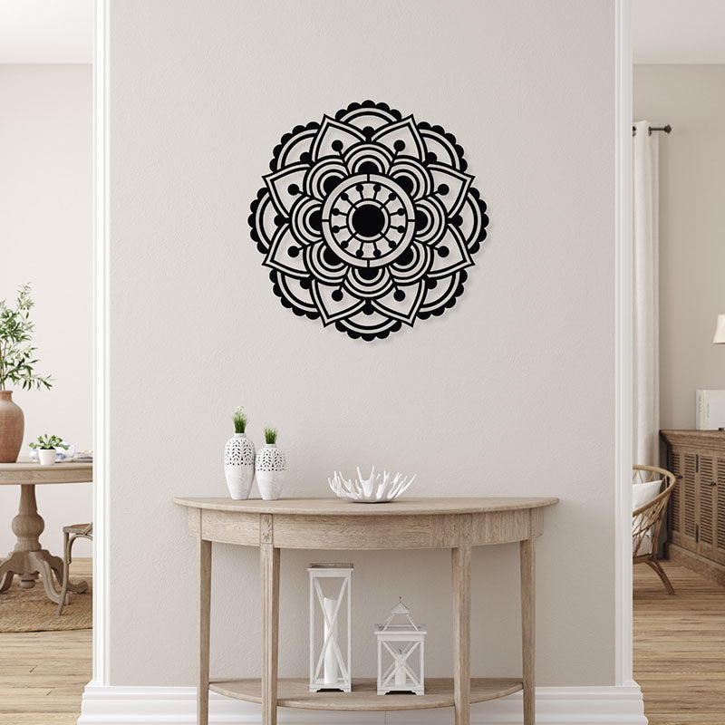 Buy Nelsa Mandala Black Wall Art Online in India | Vaaree