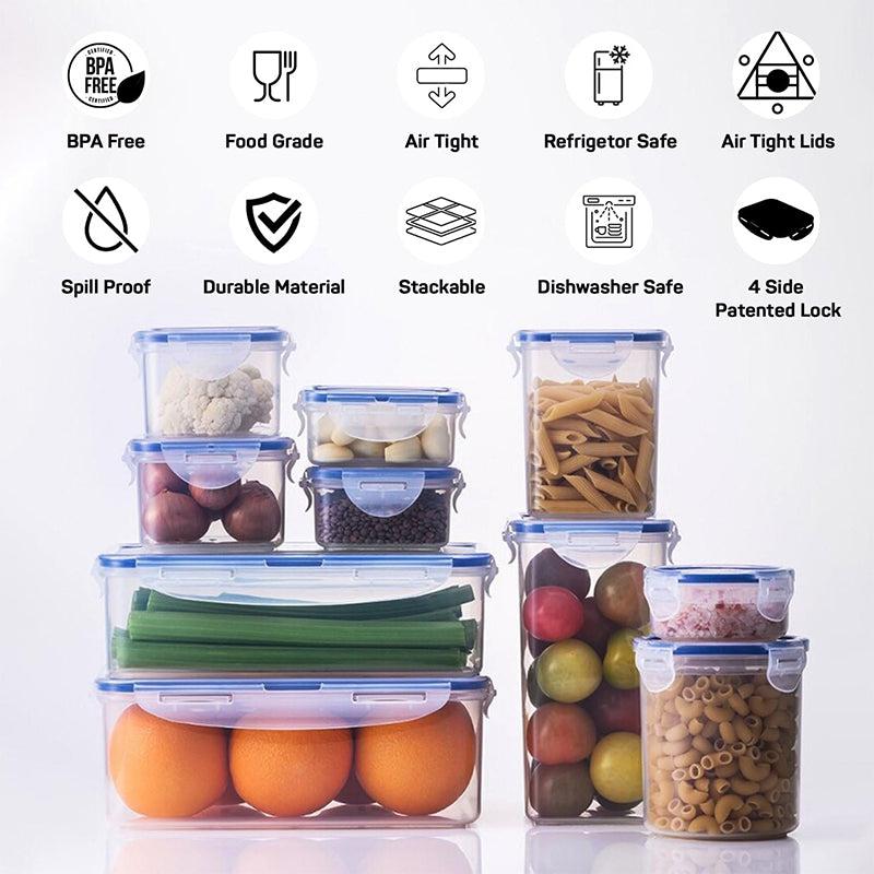 Buy Lock Safe Storage Container (1600 ML) - Set Of Two Online in India ...