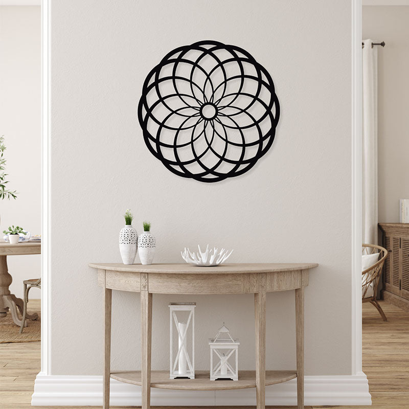 Buy Velma Mandala Black Wall Art Online in India | Vaaree