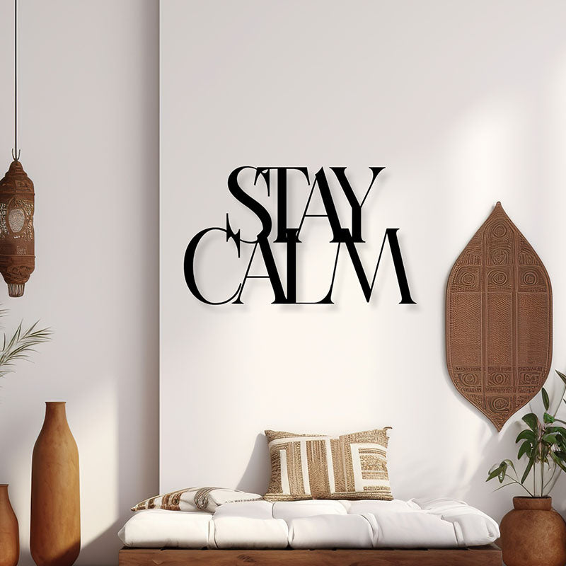 Buy Stay Claim Typography Wall Art Online in India | Vaaree