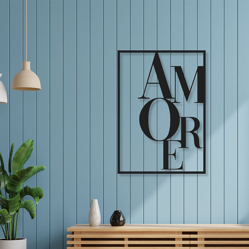 Buy Amore Black Wall Art Online in India | Vaaree