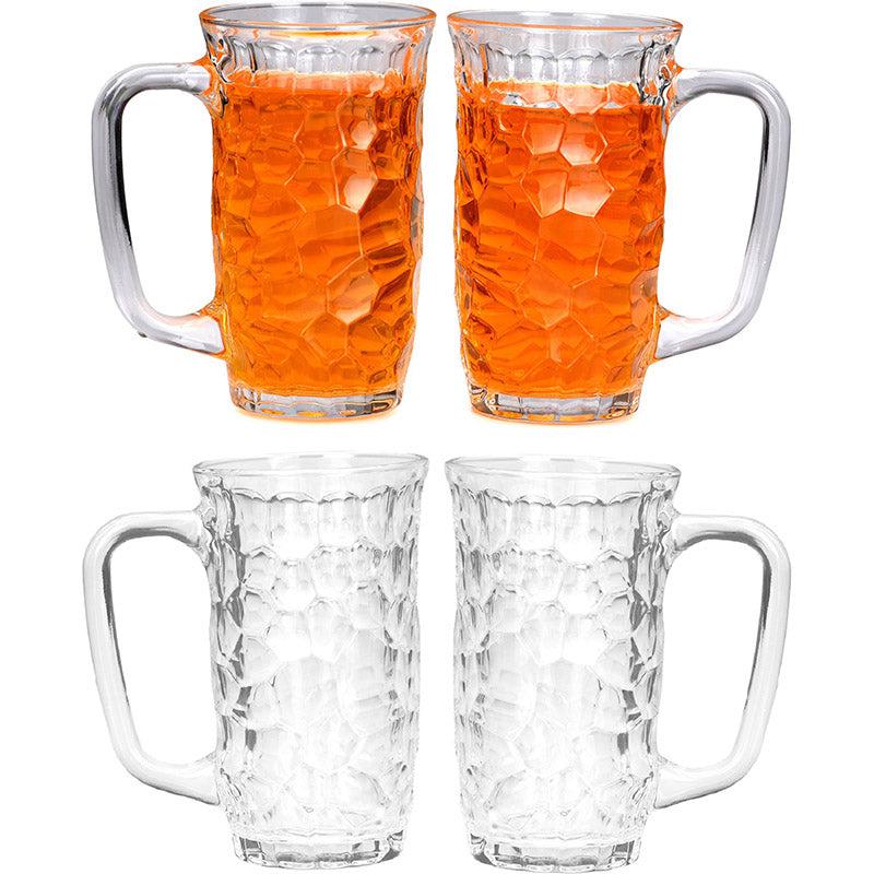 Buy Luka Beer Mug (450 ML) - Set Of Four Online in India | Vaaree