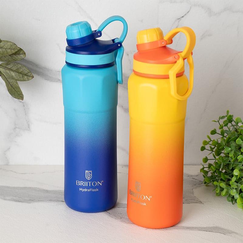 Buy Gleam Craft 800 ML Hot & Cold Thermos Water Bottle (Yellow & Blue ...
