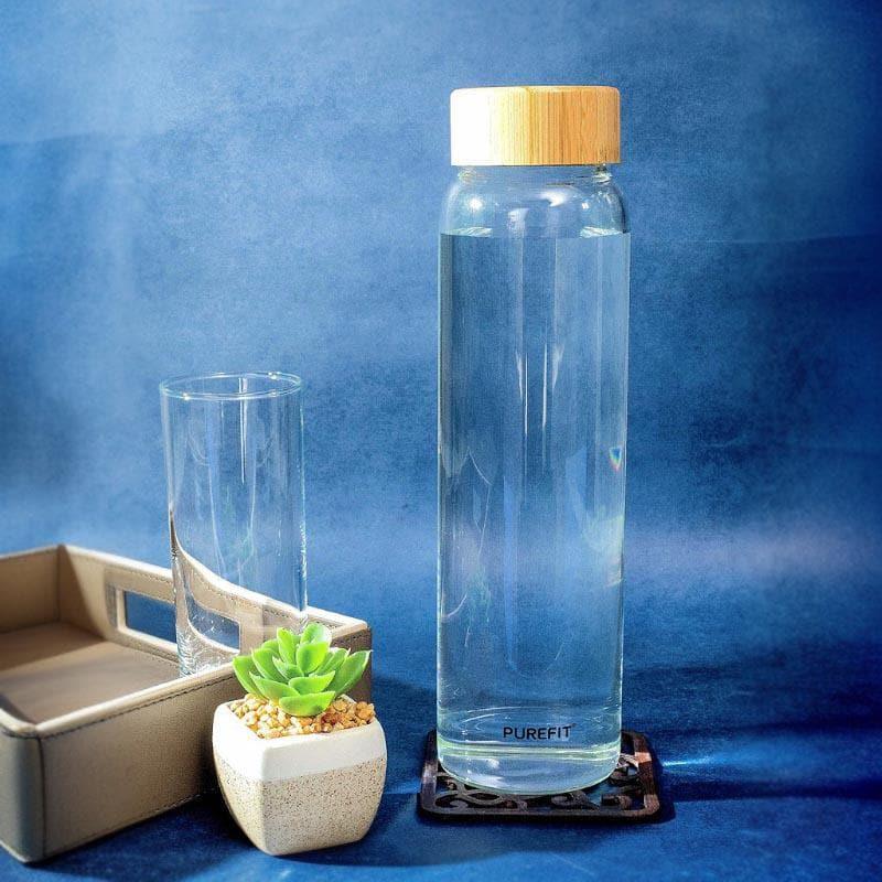 Buy Primrose Glass Bottle With Wooden Lid Online in India | Vaaree