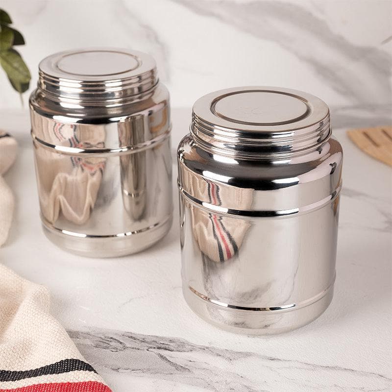 Buy Pagoda Storage Jar (1150 ML) - Set Of Two Online in India | Vaaree