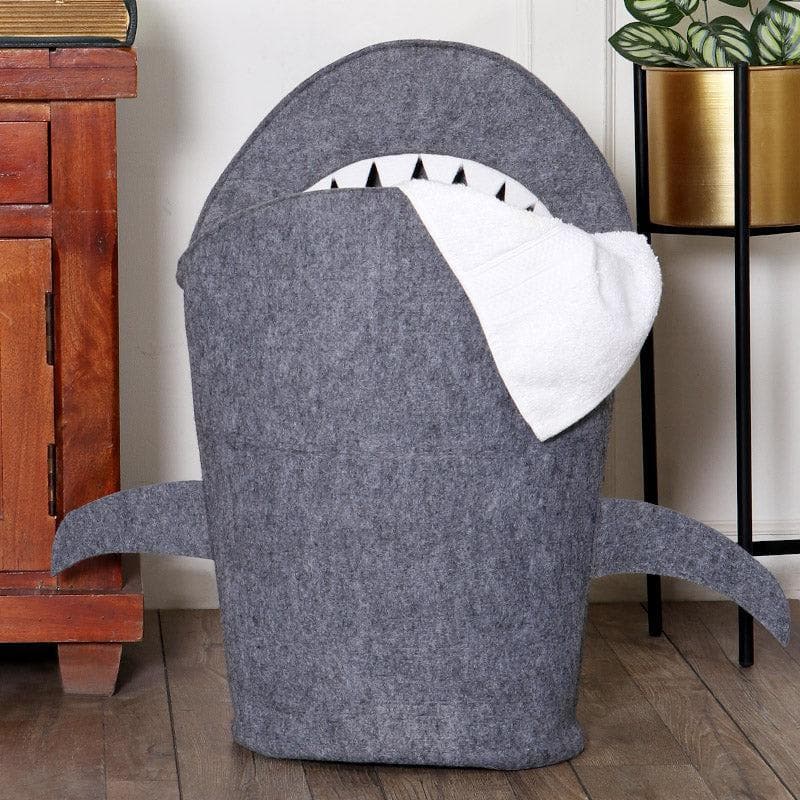 Buy Shark Bite Felt Storage Basket Online in India | Vaaree
