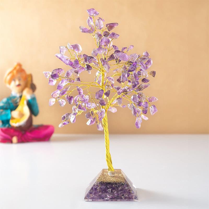 Buy Agate Wish Tree Showpiece - Purple Online in India | Vaaree