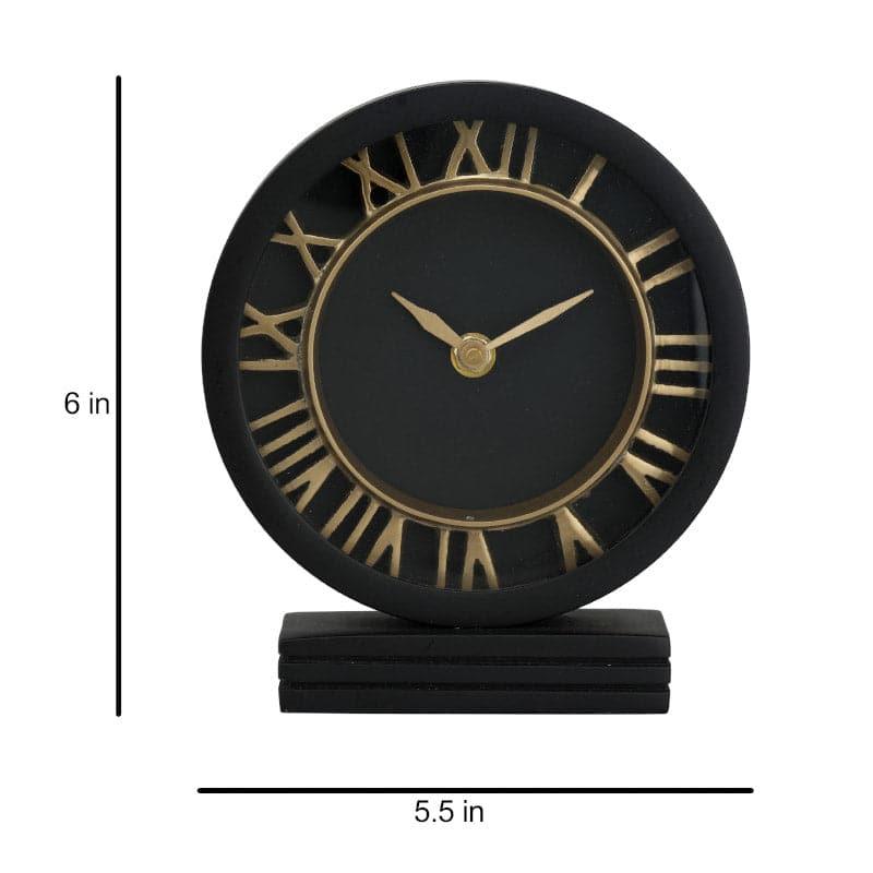 Buy Severine Table Clock - Black Online in India | Vaaree