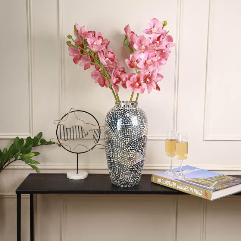 Buy Melaina Mosaic Oval Vase Online in India | Vaaree