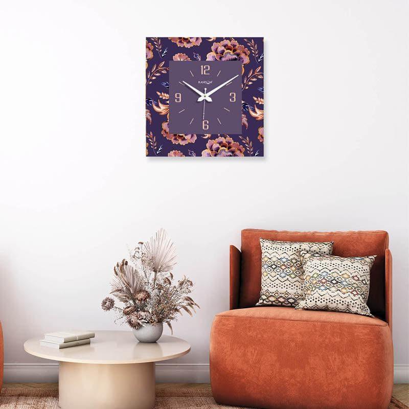 Buy Flora Fine Wall Clock Online in India | Vaaree
