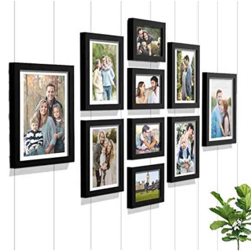 Buy Memories Encased Photo Frame (Black) - Set Of Ten Online in India ...